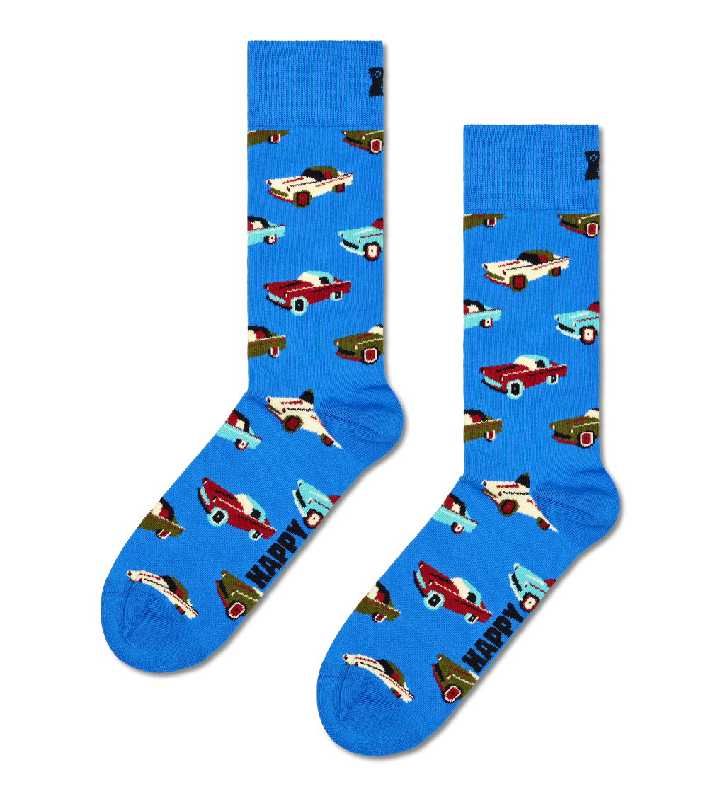 Blue Car Socks – Happy Socks
