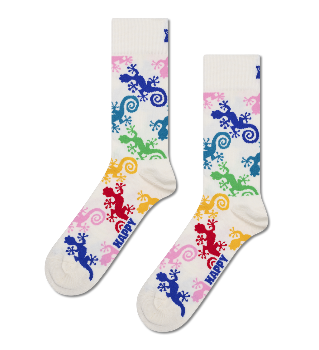 White Gecko Socks – Happy Socks