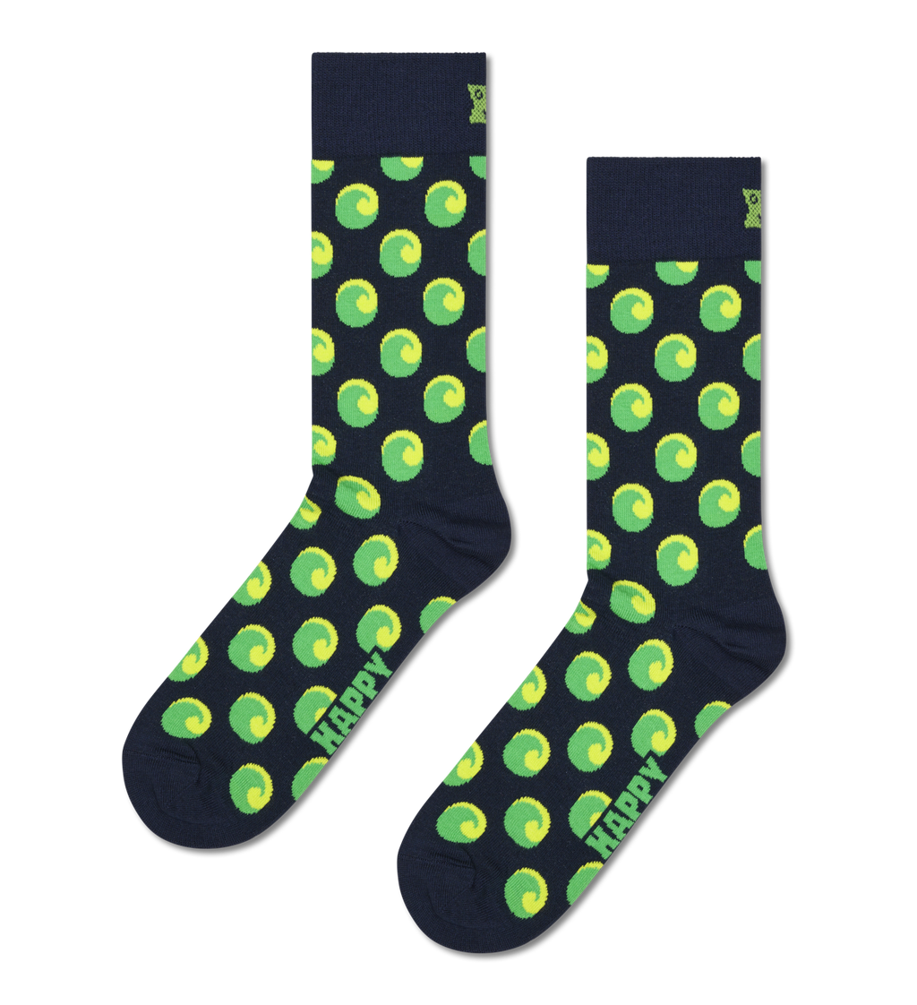 Wave Big Dot Sock – Happy Socks