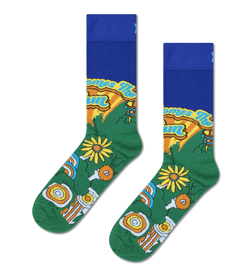 The Beatles Here Comes The Sun Sock – Happy Socks